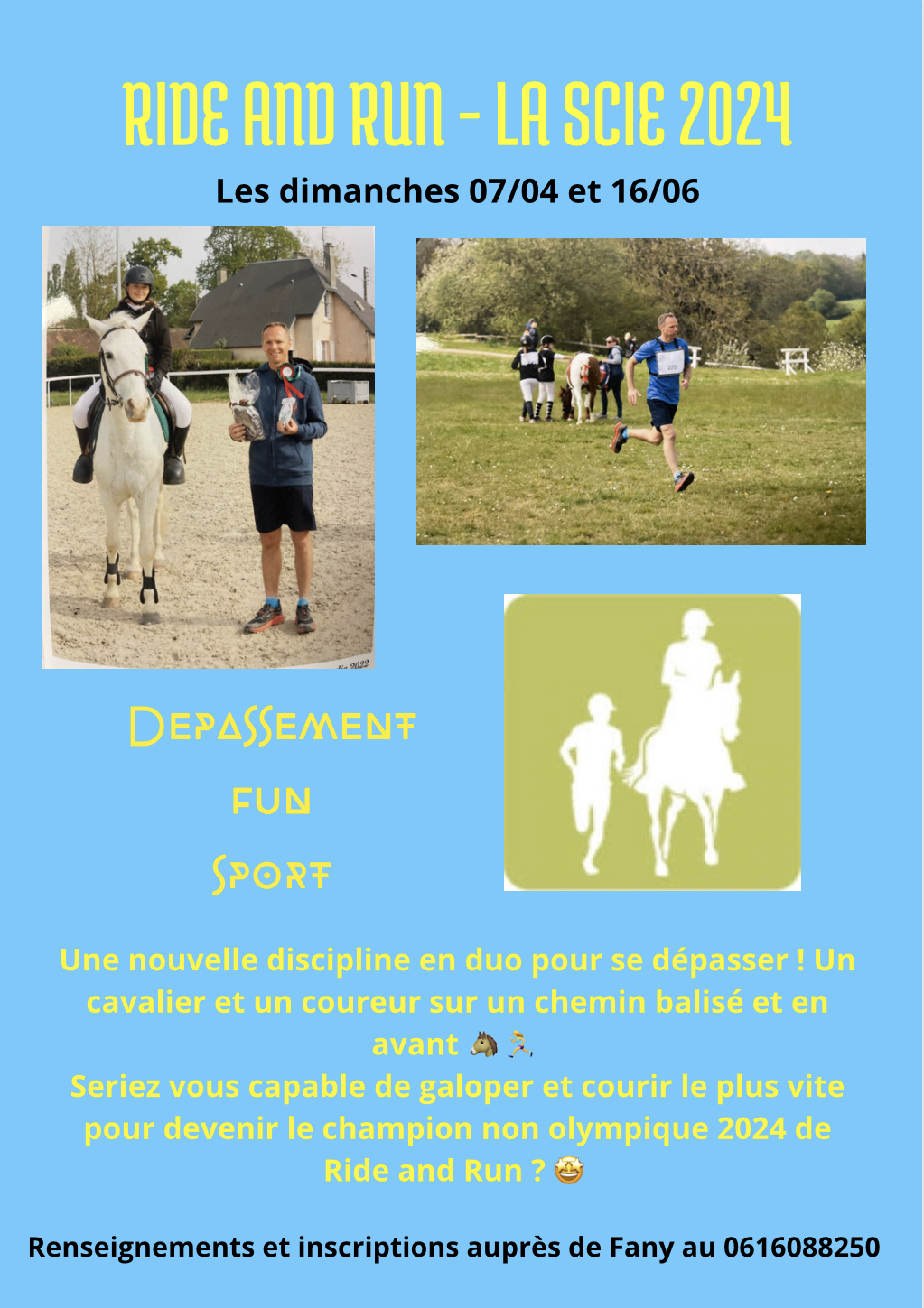 Ride and Run – Centre Equestre de La Scie